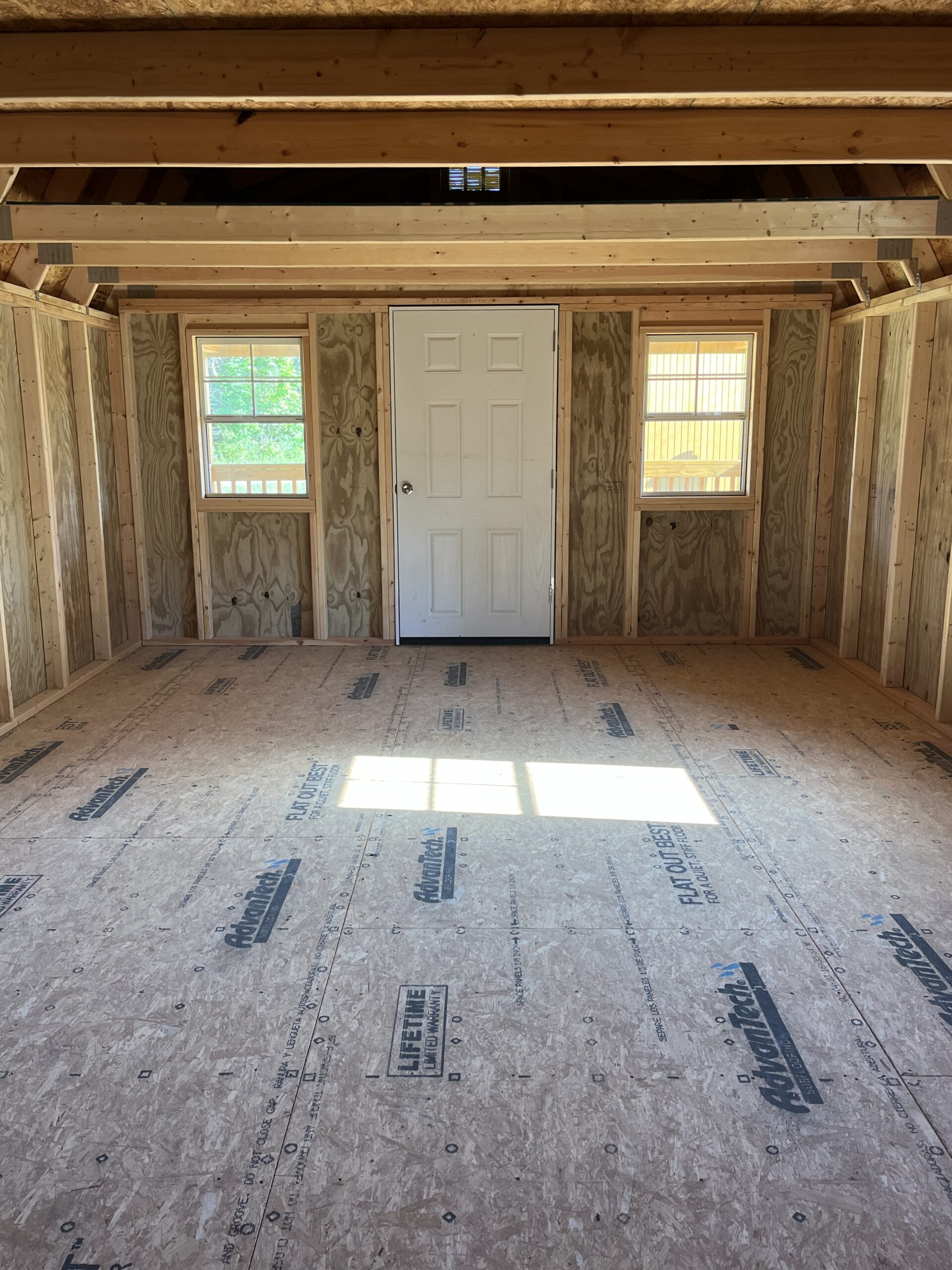 14x28 Lofted Cabin - Quality Structures