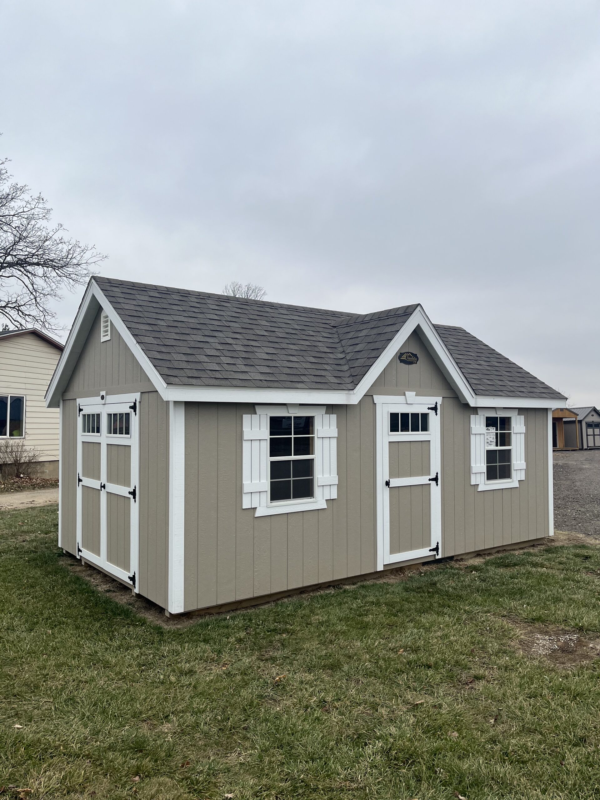 12x20 she shed - Quality Structures