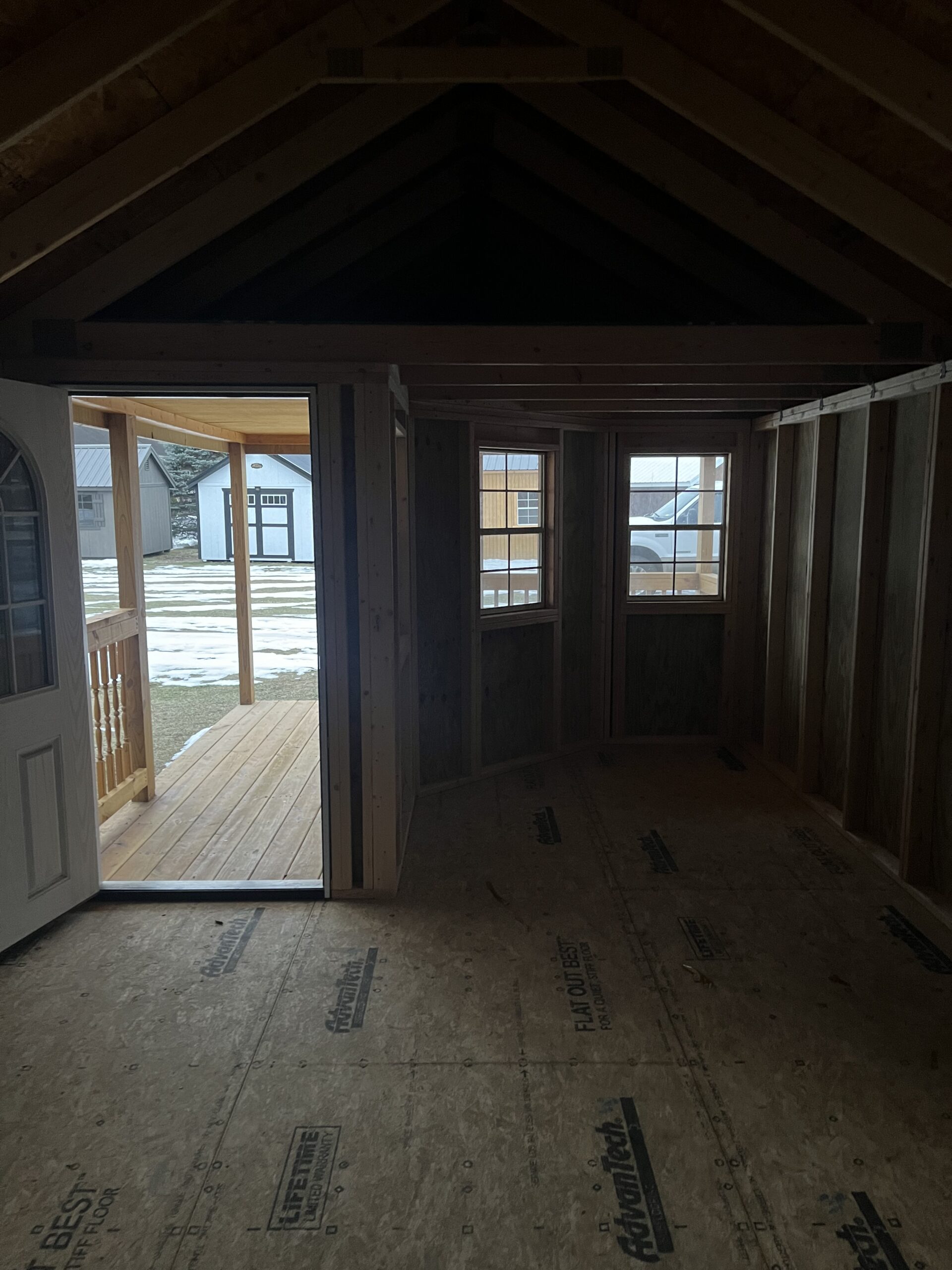12x26 Deluxe bayfront Portable cabin - Quality Structures